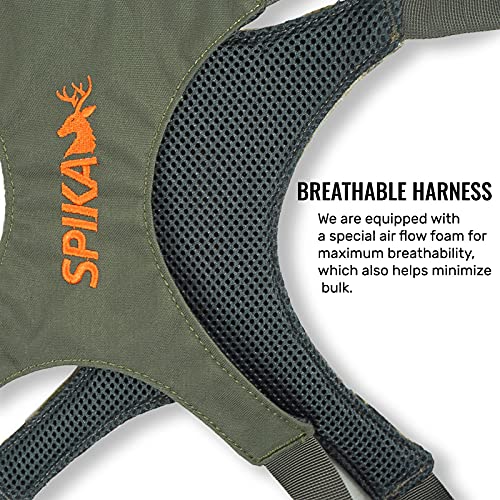 SPIKA Binocular Harness Chest Pack, Bino Case with Rangefinder Waterpr ...