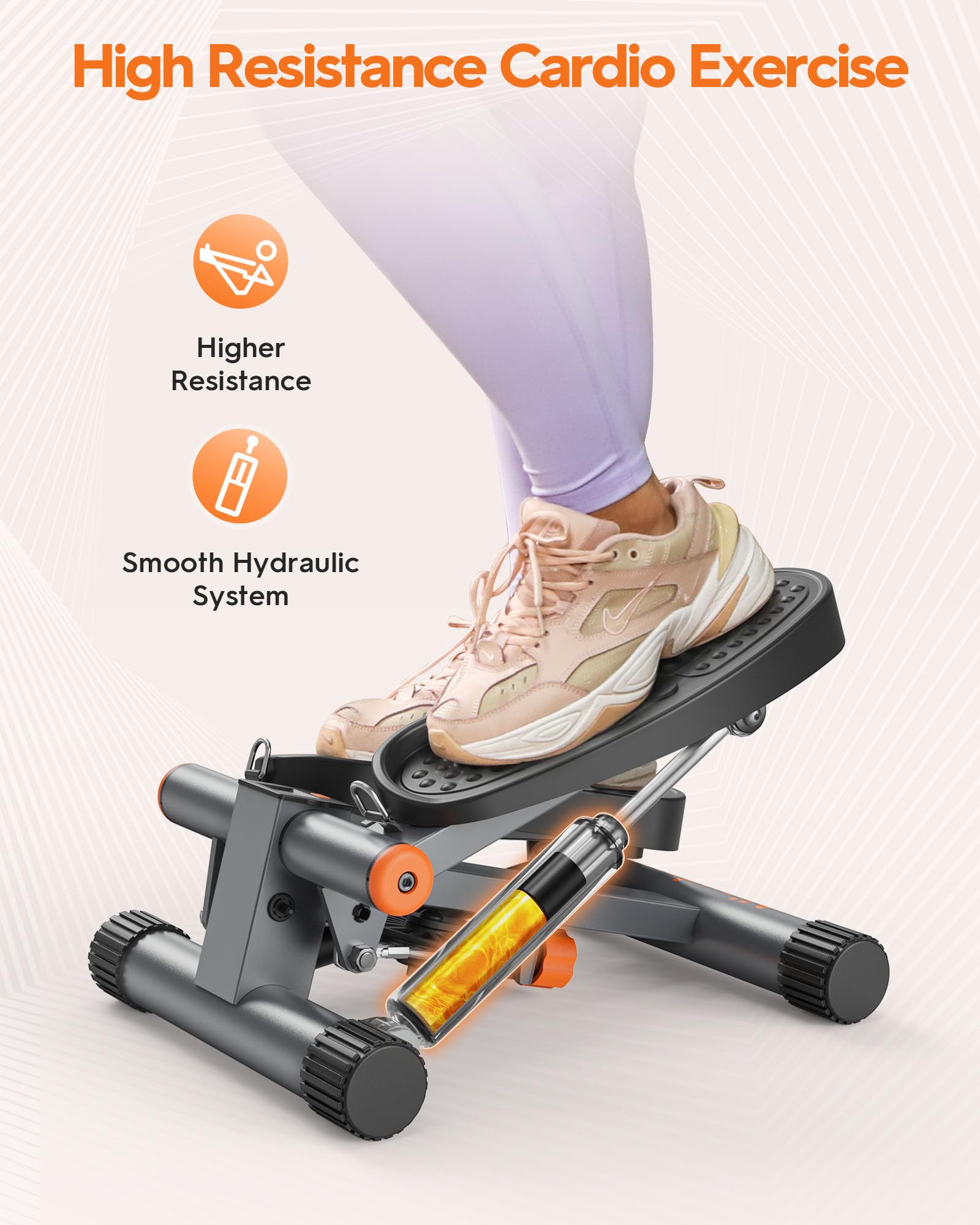 Niceday Steppers for Exercise, Stair Stepper with Resistance Bands, Mi ... Niceday Steppers for Exercise, Stair Stepper with Resistance Bands, Mi ...